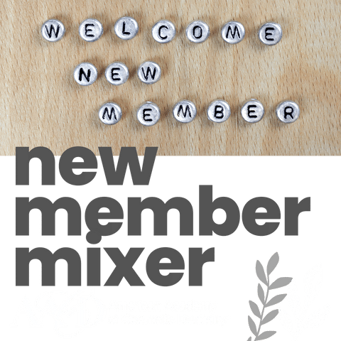 New Member Mixer, October 2 at 7:30 pm